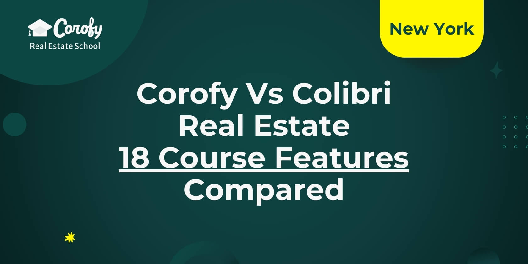 Corofy Real Estate School Vs Colibri Real Estate - Which is Better?