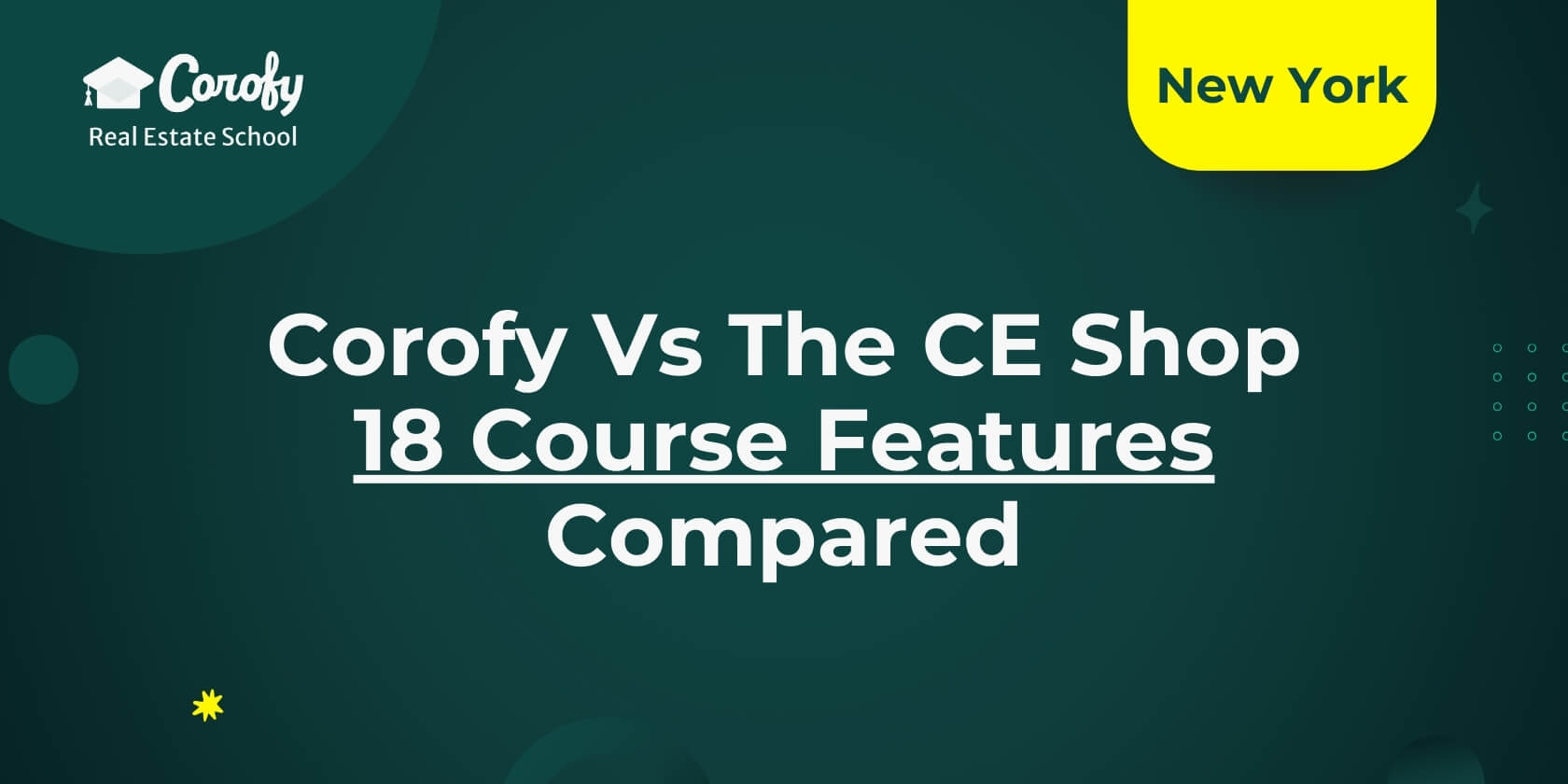 Corofy Real Estate School Vs The CE Shop - Which is Better?