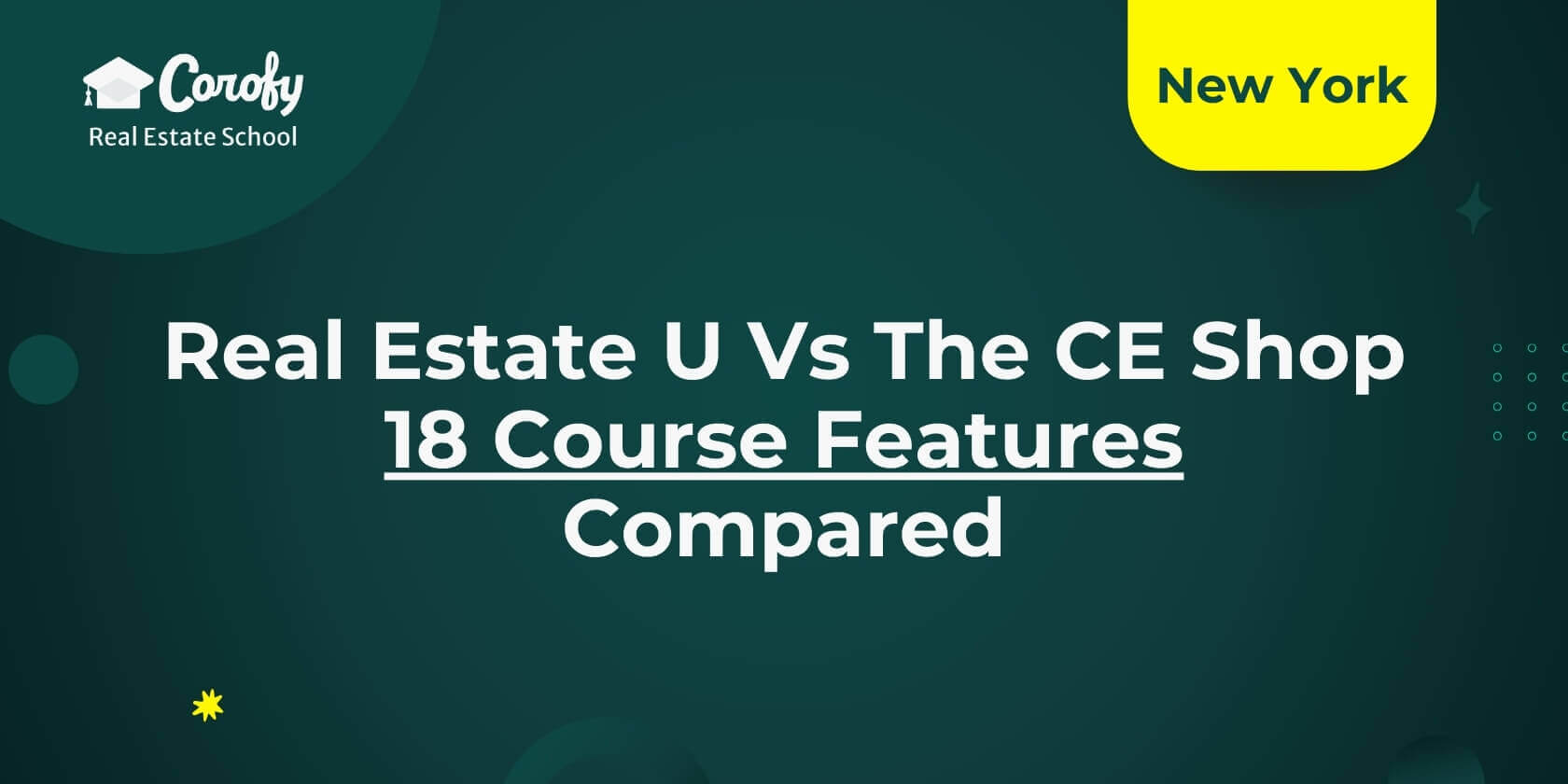 Real Estate U vs The CE Shop - Which is Better?